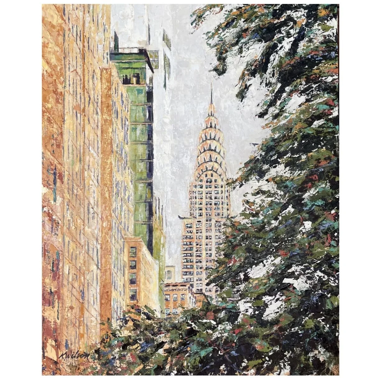 42nd & Lex (30" x 24") — Ken Wilson | Artist