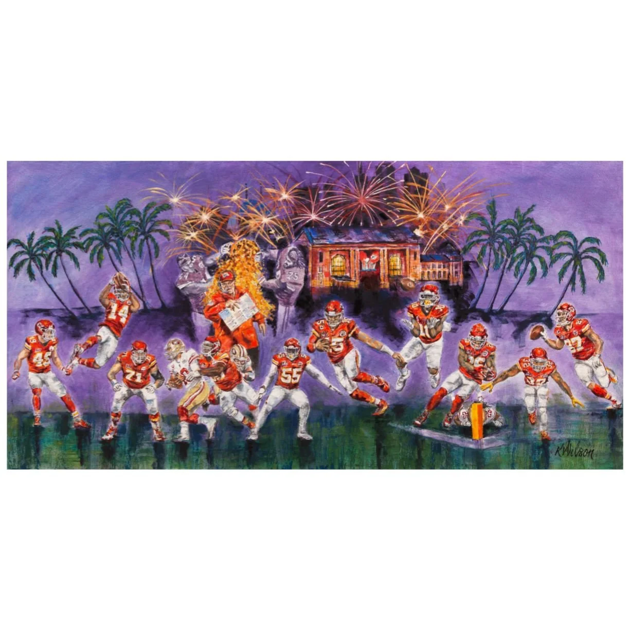 Kansas City Chiefs Super Bowl LIV Champions fine art prints — Ken ...