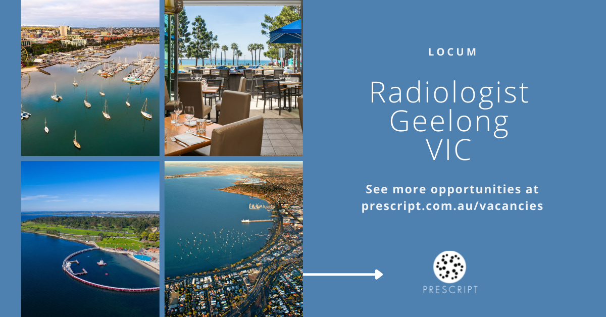 Geelong! Great Location For A Radiology Locum Week Or More | Dates Here ...