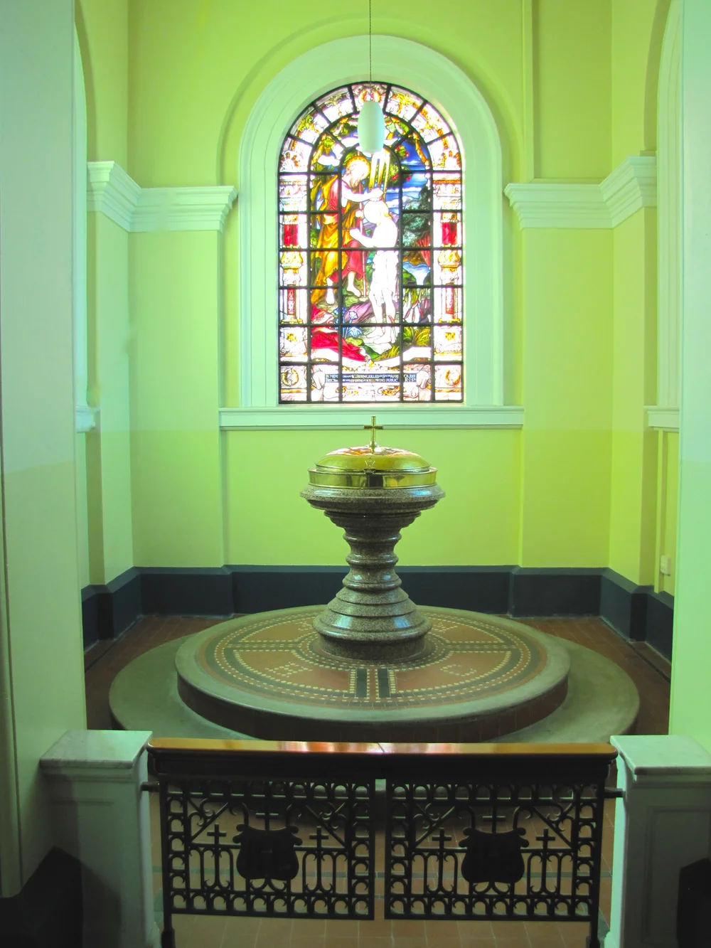 Baptistry — Sacred Heart Basilica, Timaru, New Zealand