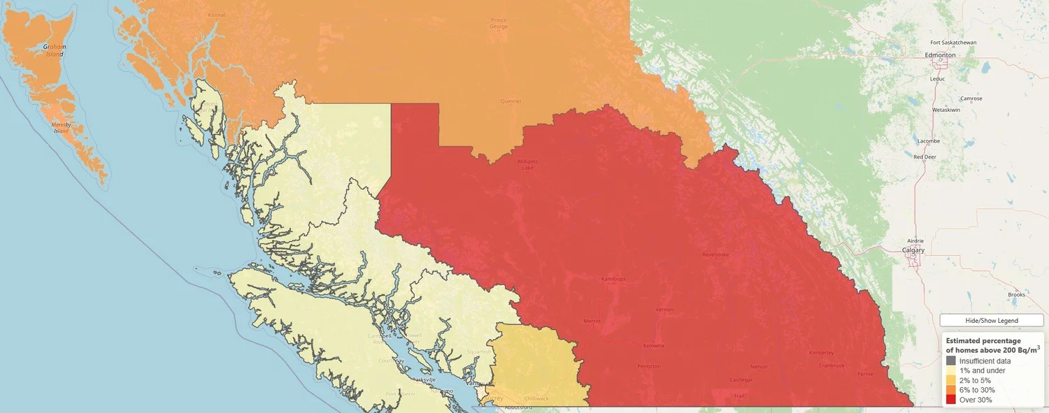 Radon Map | Discover Radon Levels Today — Radon Protect Nelson