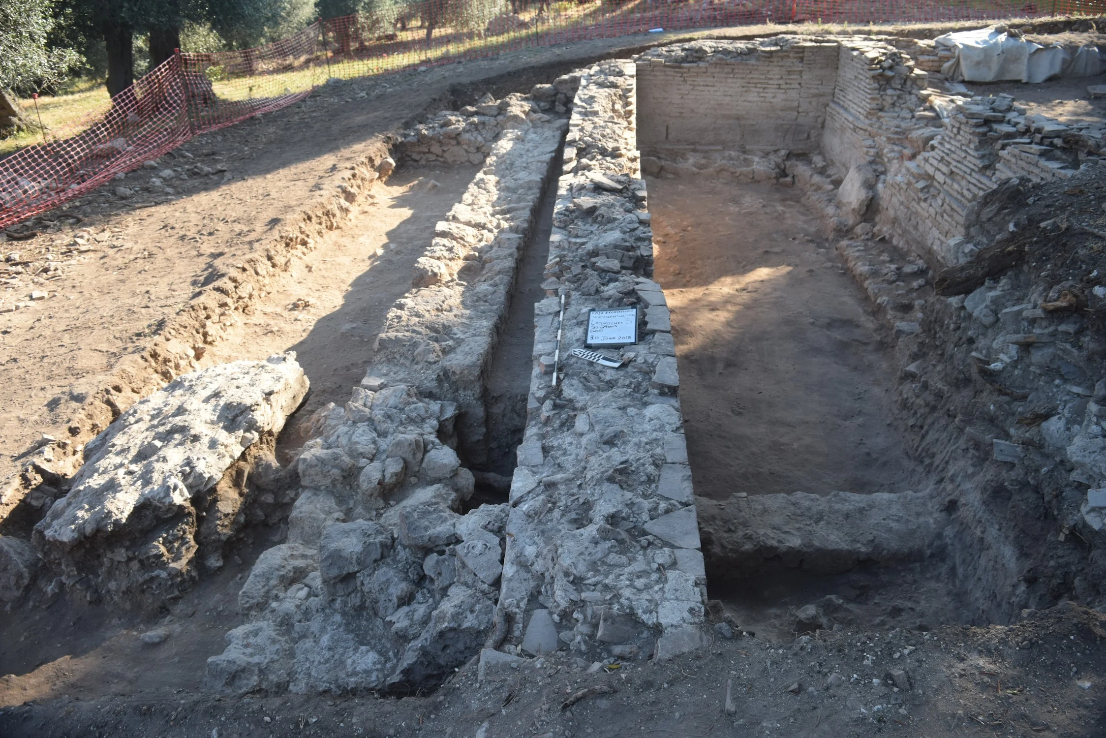 2018 — Cosa Excavations