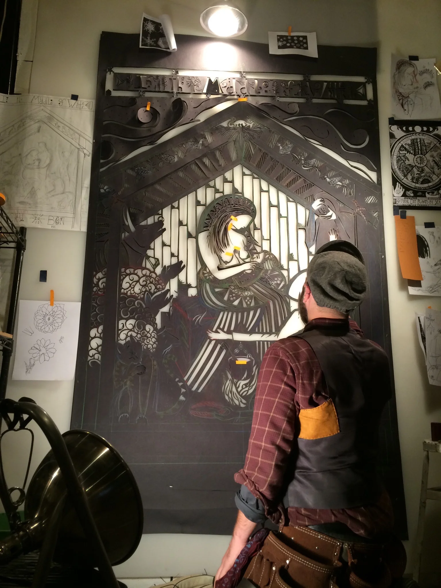 paper-cut process — Andrew Benincasa