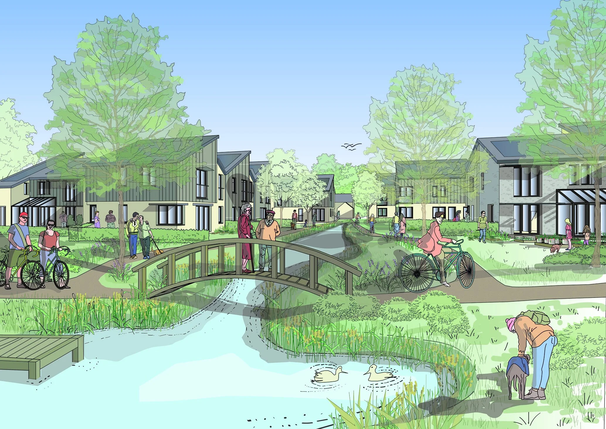 Masterplan -housing- Micheldever Station-Hampshire-SO21 — Place 54 ...