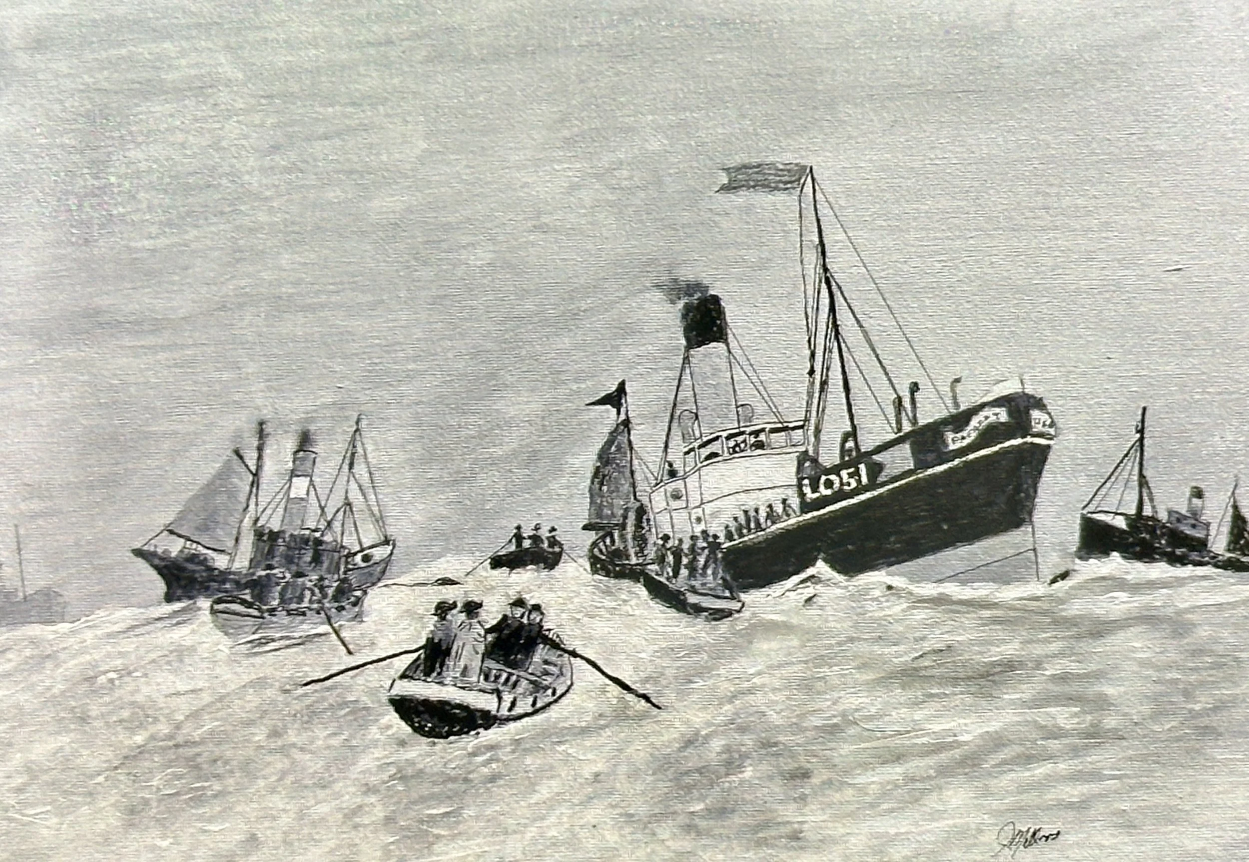 Golborne and Lowton Art Group — Artist Marc A Turner Demonstration.