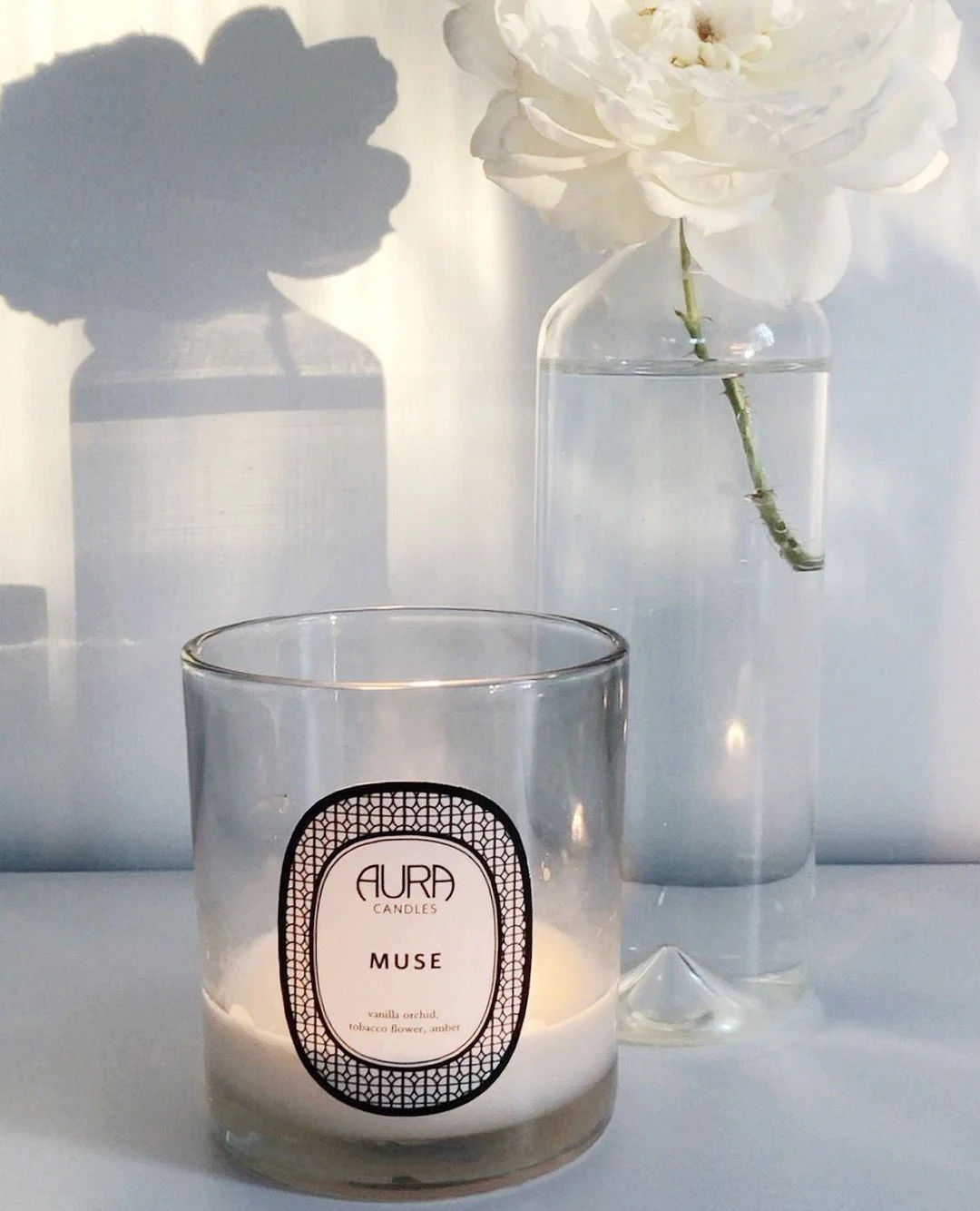 FRESH REED DIFFUSER (green tea + lemon) — AURA CANDLES