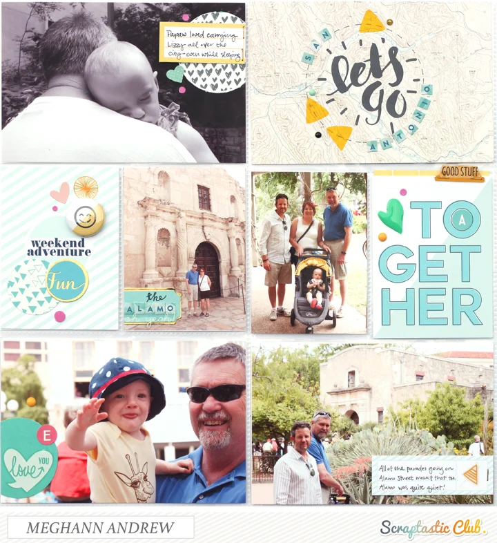 Two Page Layout Challenge — Meghann andrew.com