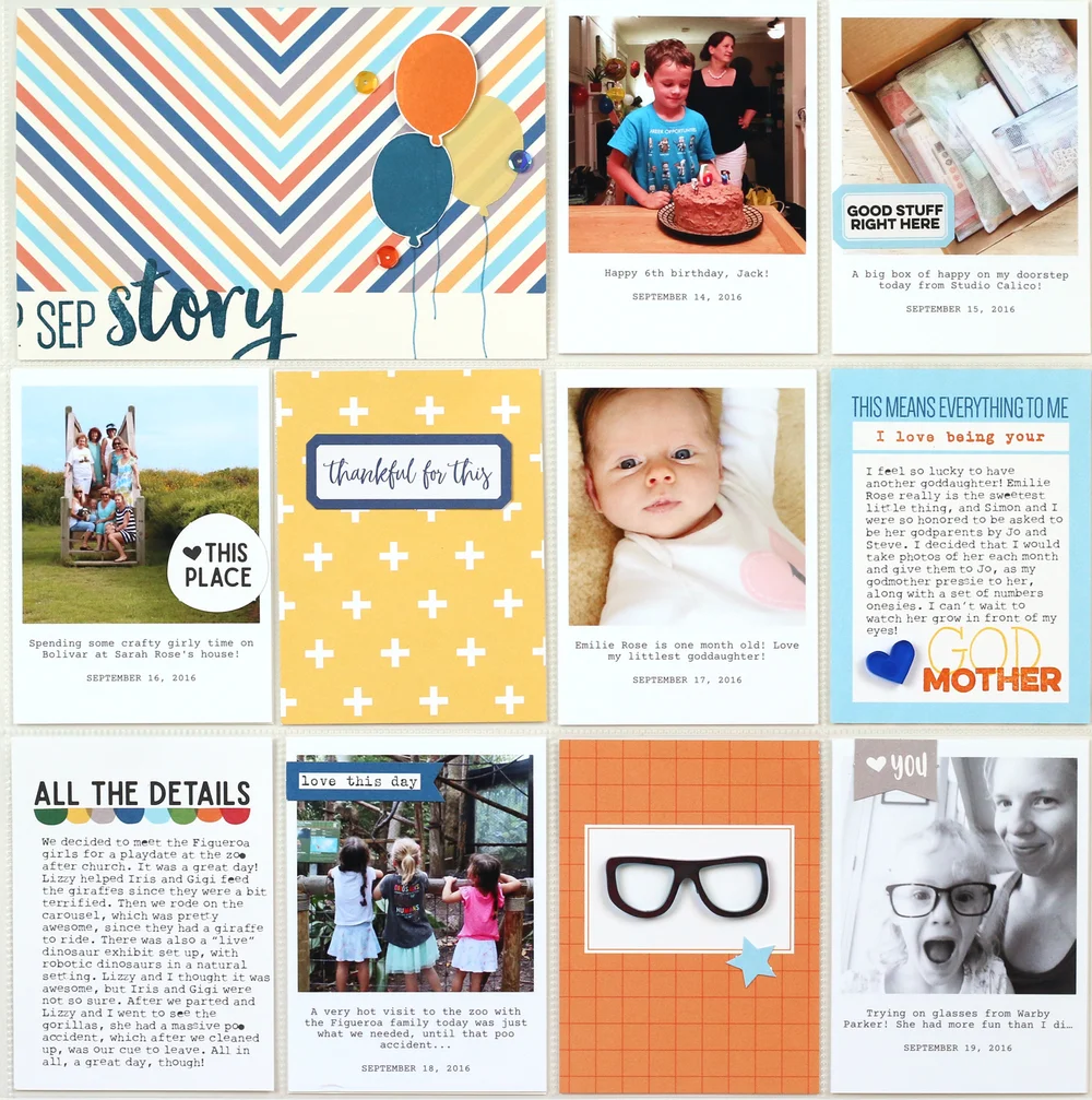 September Pocket Pages Using the New Elle's Studio Kit! — Meghann ...