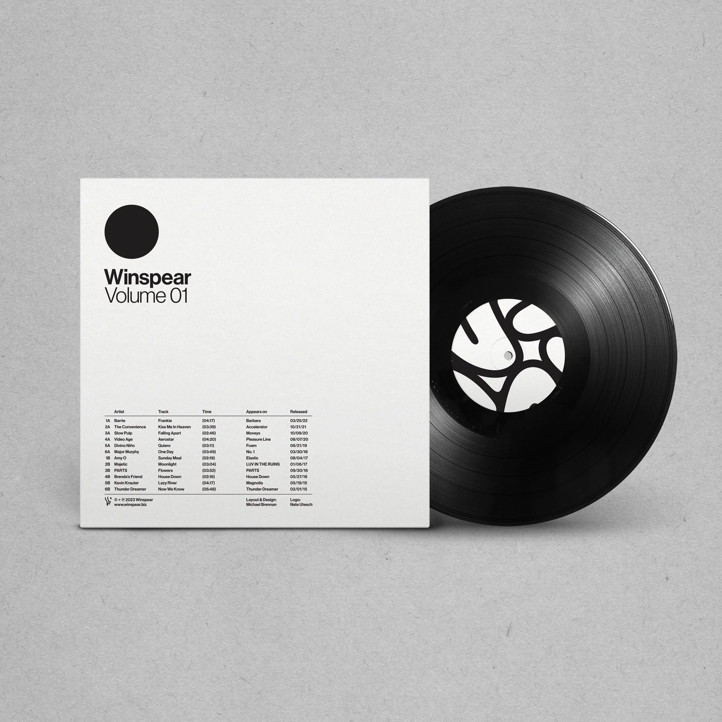 Winspear Volume 01 — Winspear Merch and Vinyl