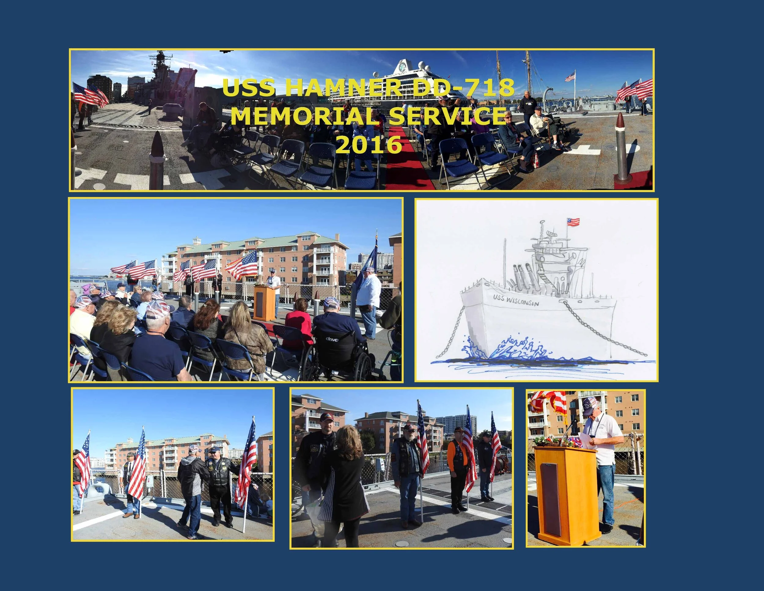 Memorial Page — USS Hamner DD718 Association INC