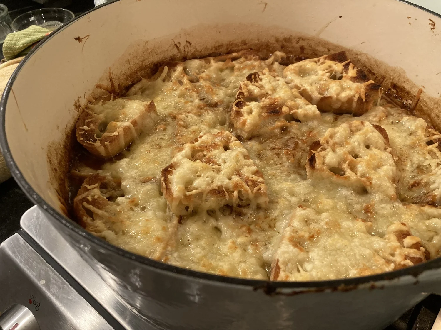 Julia Child's French Onion Soup or Soupe a l’Oignon Gratinee de Trois ...