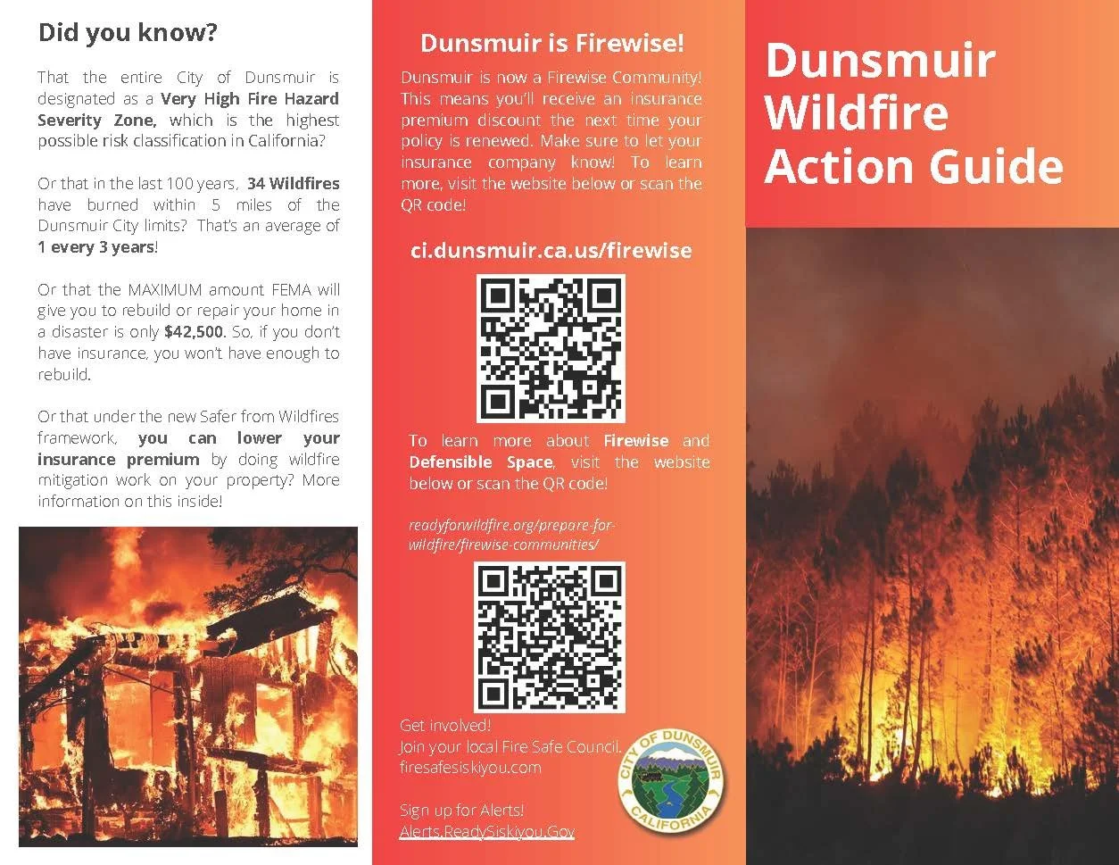Firewise — City of Dunsmuir