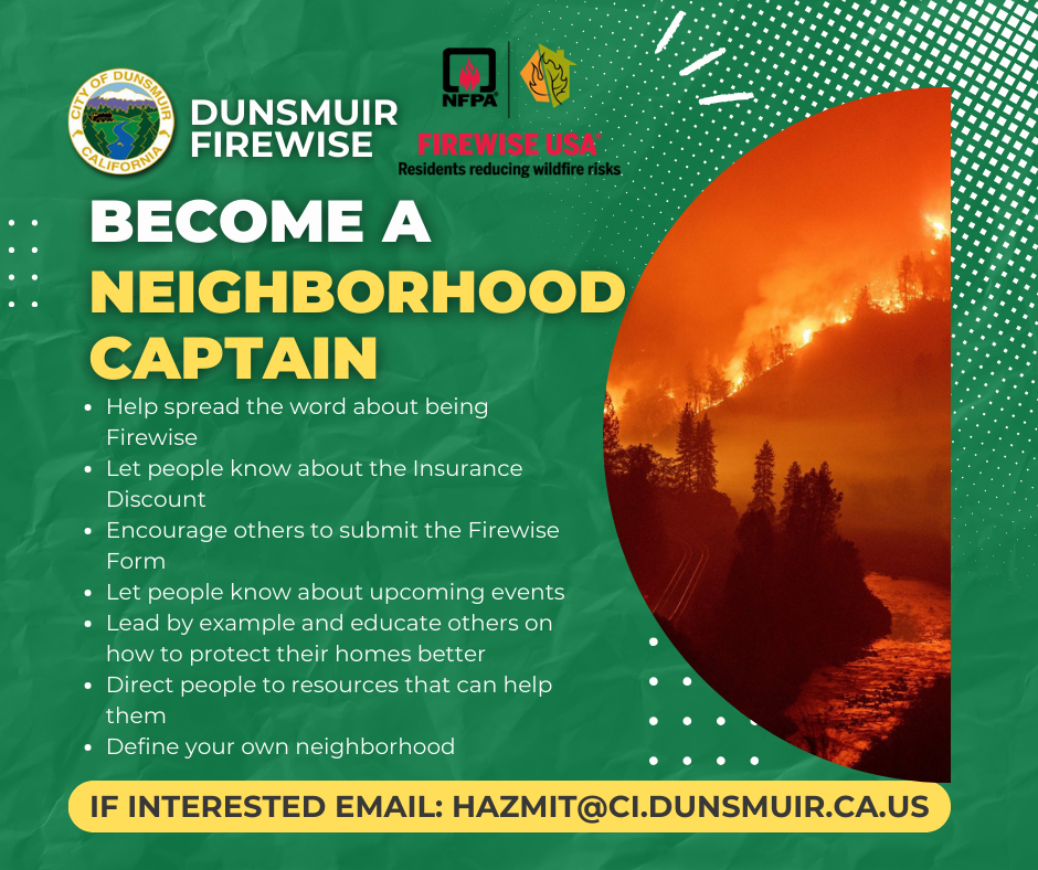 Firewise — City of Dunsmuir