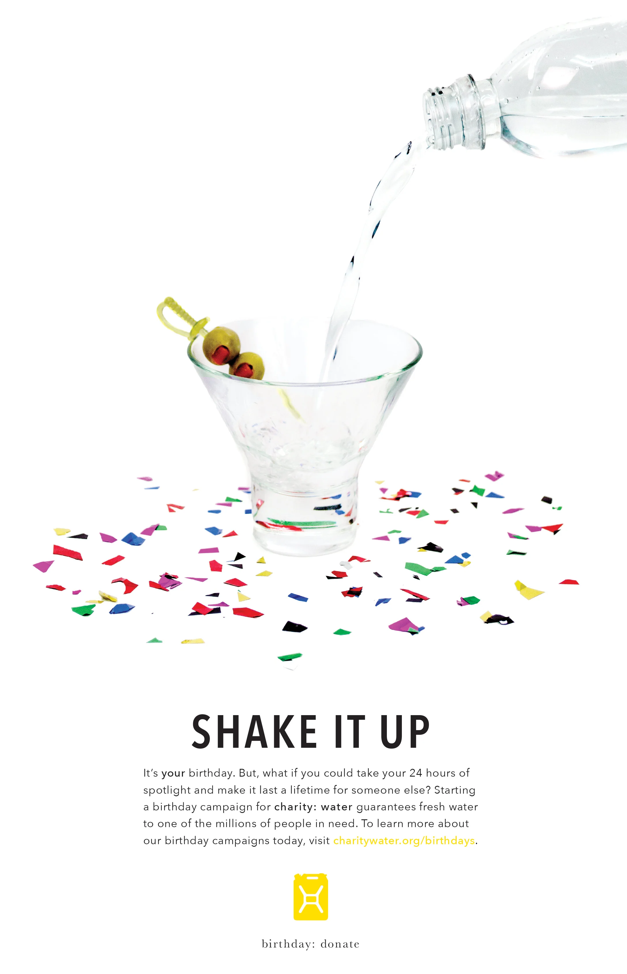 Charity Water Ad