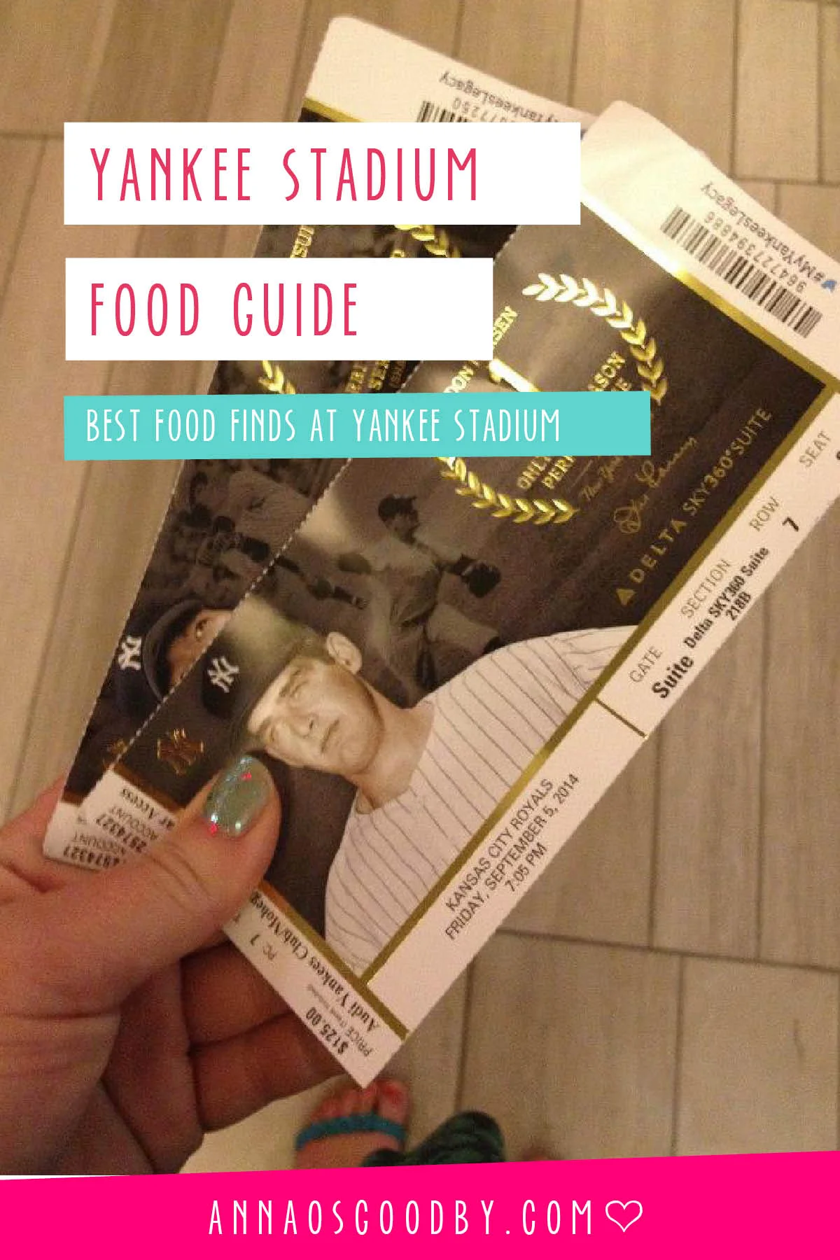Yankee Stadium Food Guide — Anna Osgoodby Life + Biz | Seattle ...