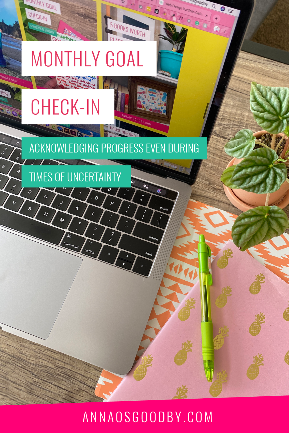 Monthly Goal Check-in :: Acknowledging Progress Even During Times of ...