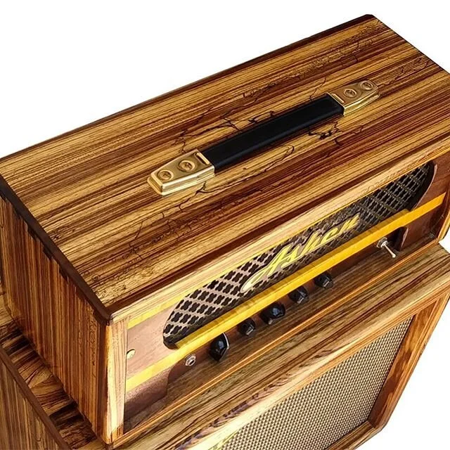 Custom Made Wooden Amp Heads