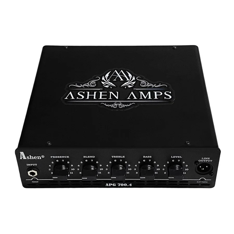 Ashen Custom Bass and Guitar Gear-Ashen APG1000.2 Bass Amplifier 1000 Watts