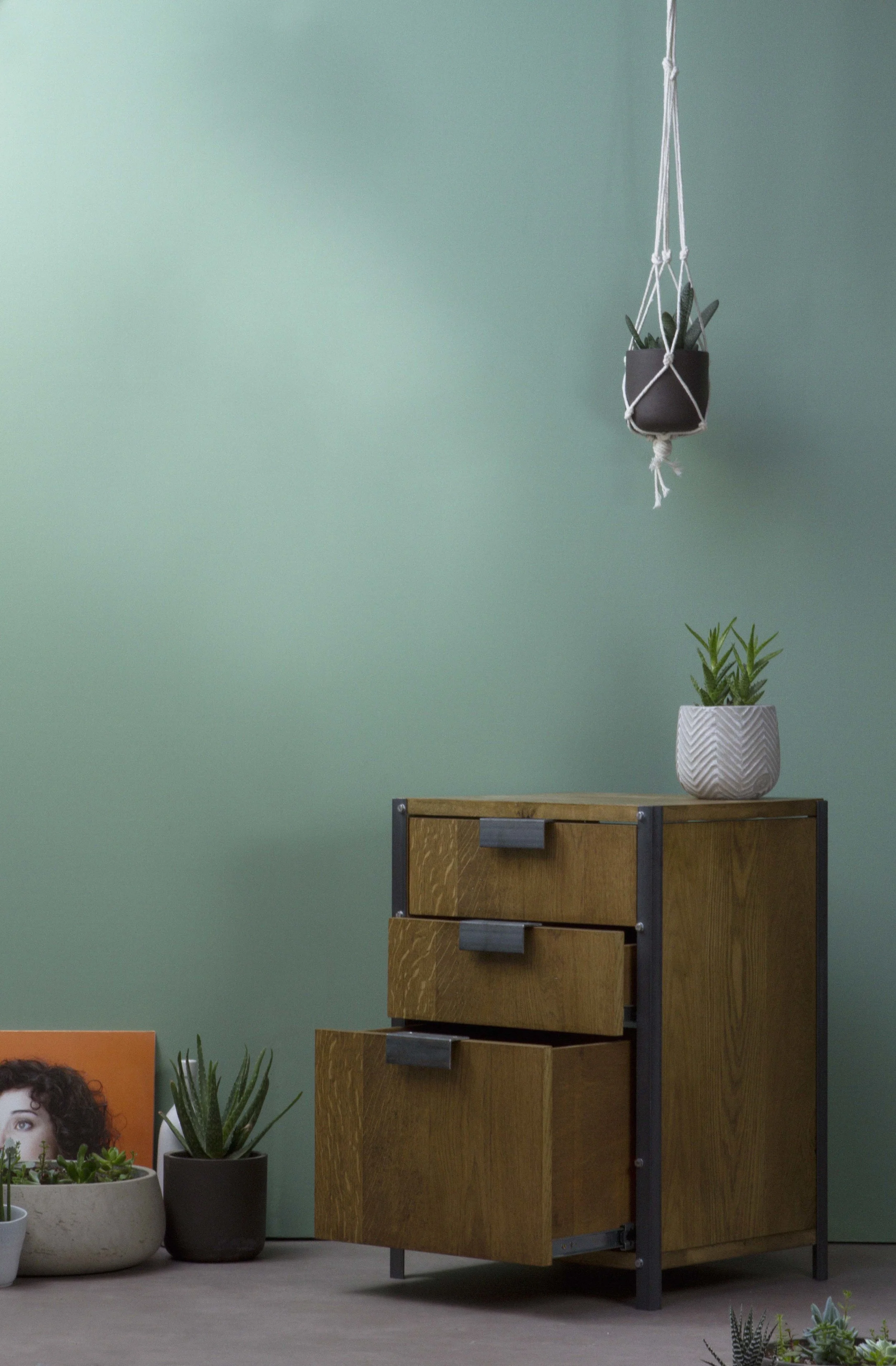 Low Filing Cabinet — Konk - Custom Handmade Furniture