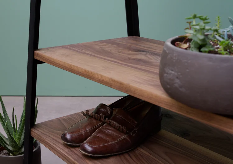 'Simple' Oak Clothes Rail [Wooden] — Konk - Custom Handmade Furniture
