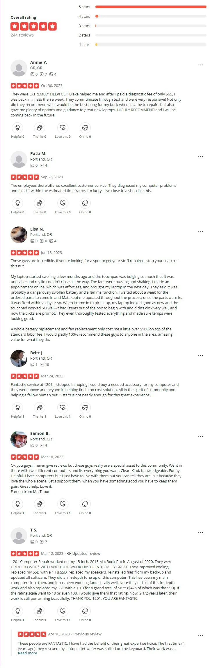 1201 - Portland Computer Repair