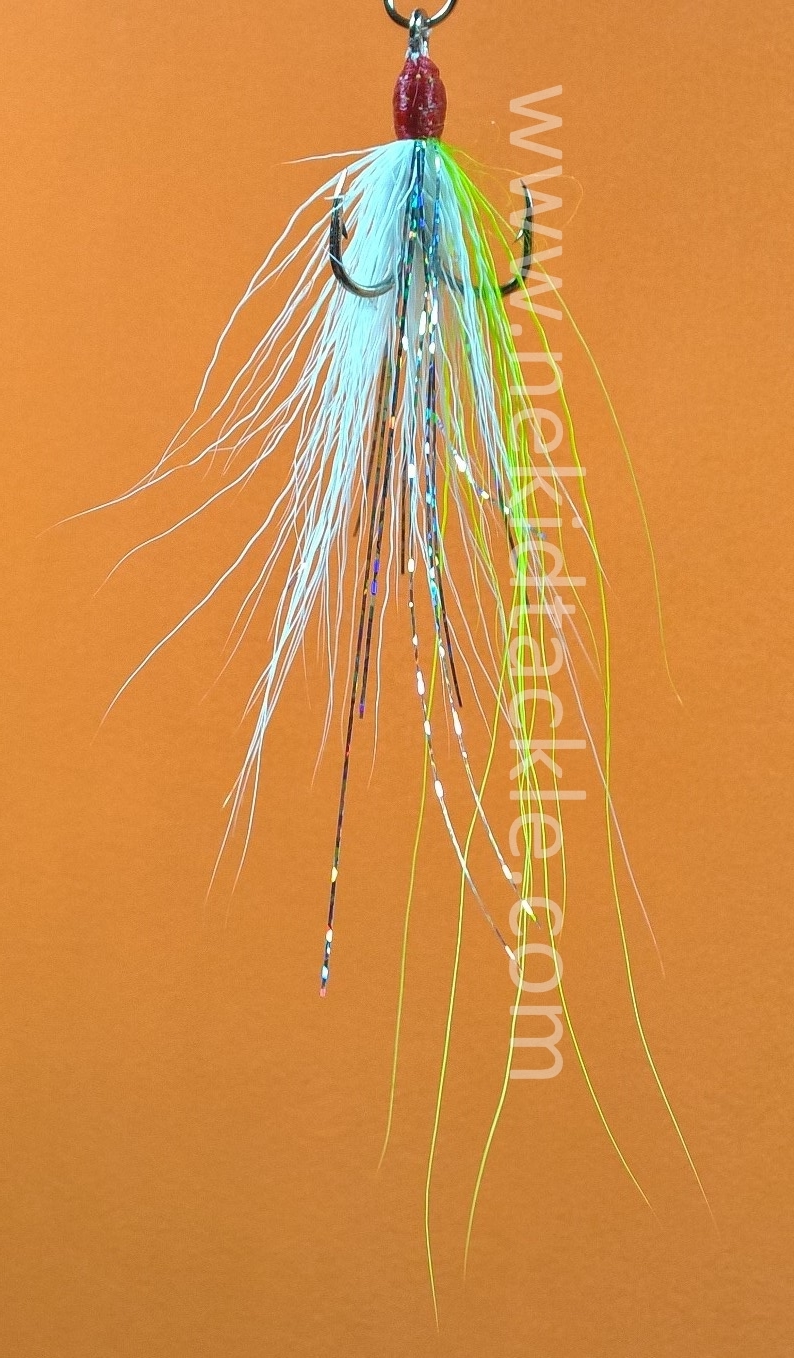Hand Tied Bucktail Dressed Hooks Eagle Claw Hooks NekidTackle LLC hand-tied-bucktail-dressed-hooks-eagle-claw-hooks-nekidtackle-llc