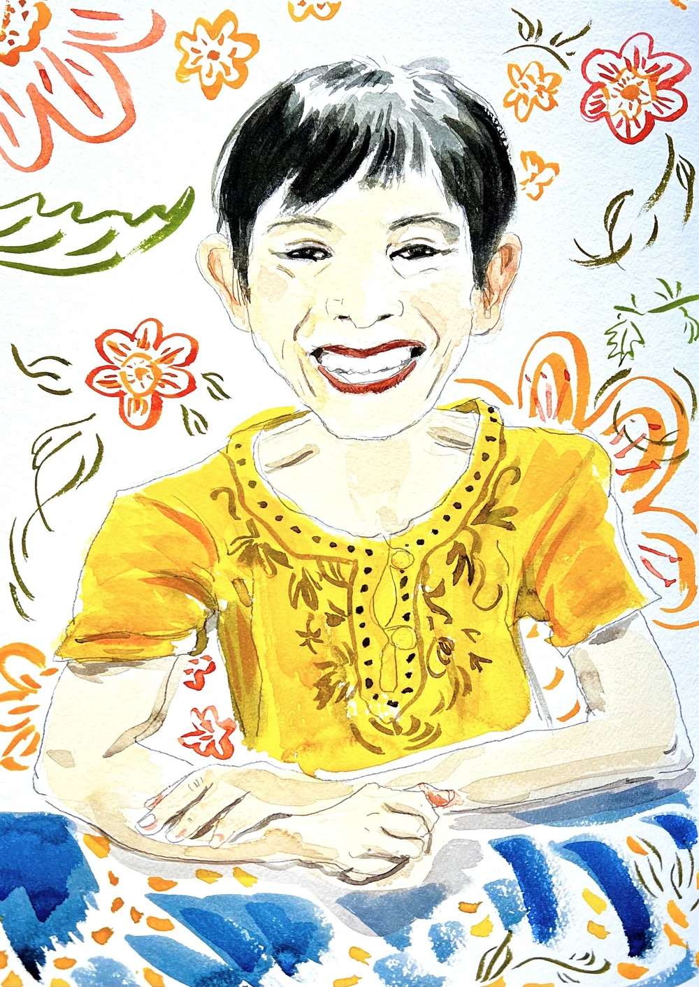 Cambridge Seniors: Fukiko Cudhea — Coyneworks Illustration