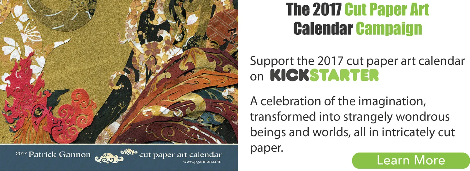 The 2017 Cut Paper Calendar Campaign • Plumage to spare — Patrick ...