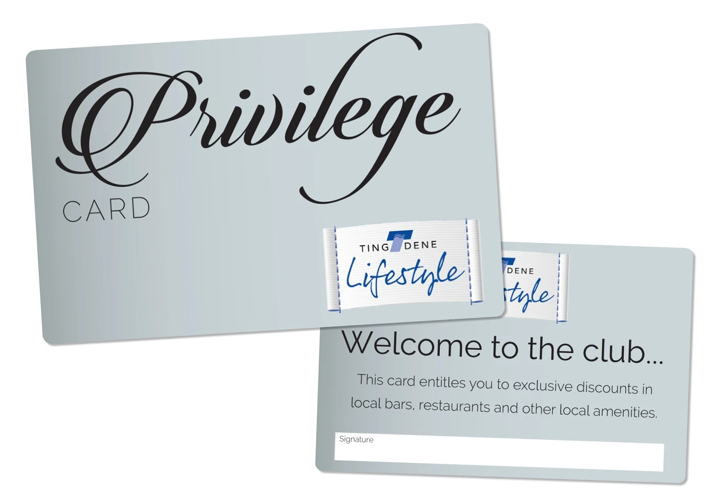 PRIVILEGE CARD — Tingdene Owners Elect