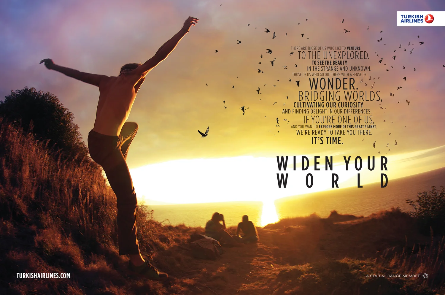 Turkish Airlines Widen Your World Logo