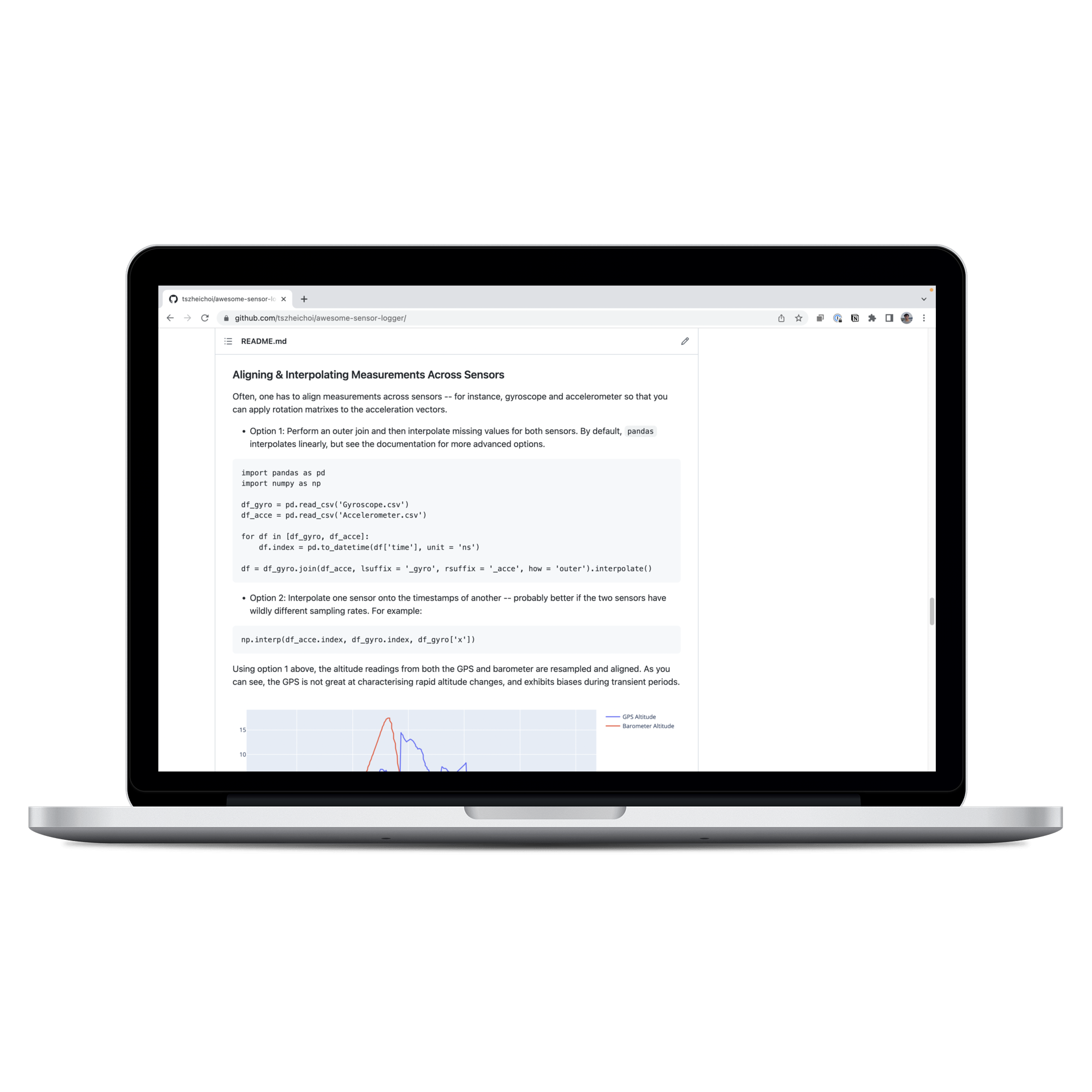 Sensor Logger — Kelvin Choi