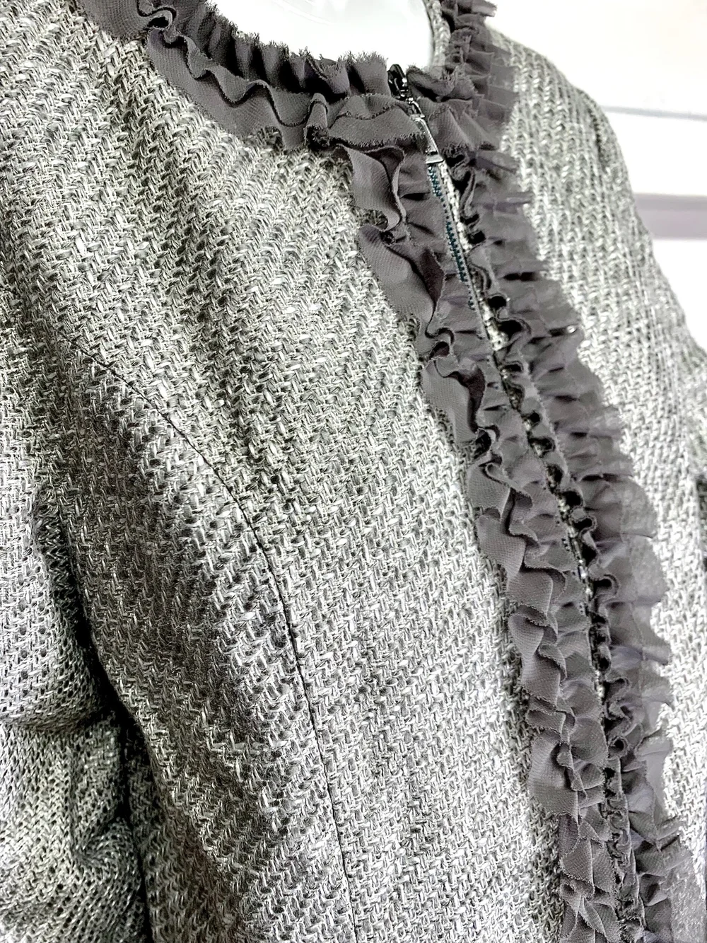 Mac & Jac Granite Tweed Jacket — Studio 24E - Individual Mac & Jac Granite Tweed Jacket — Studio 24E - Individual