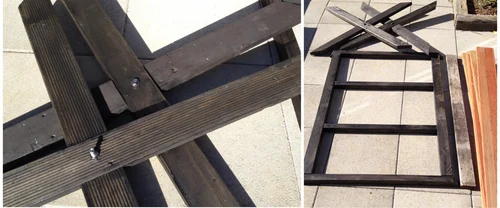 DIY Project | Outdoor Cross Base Table — Pearson + Projects