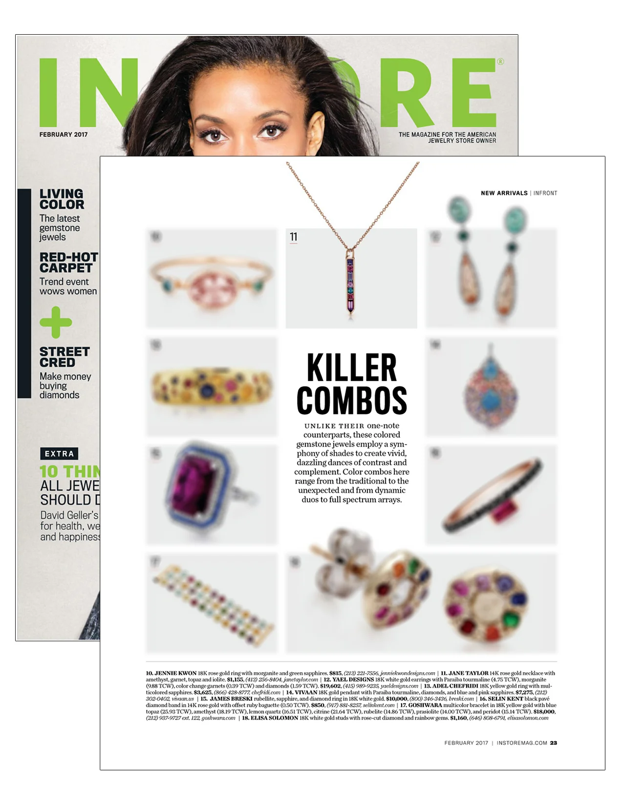 press + celebrity — Jane Taylor Jewelry