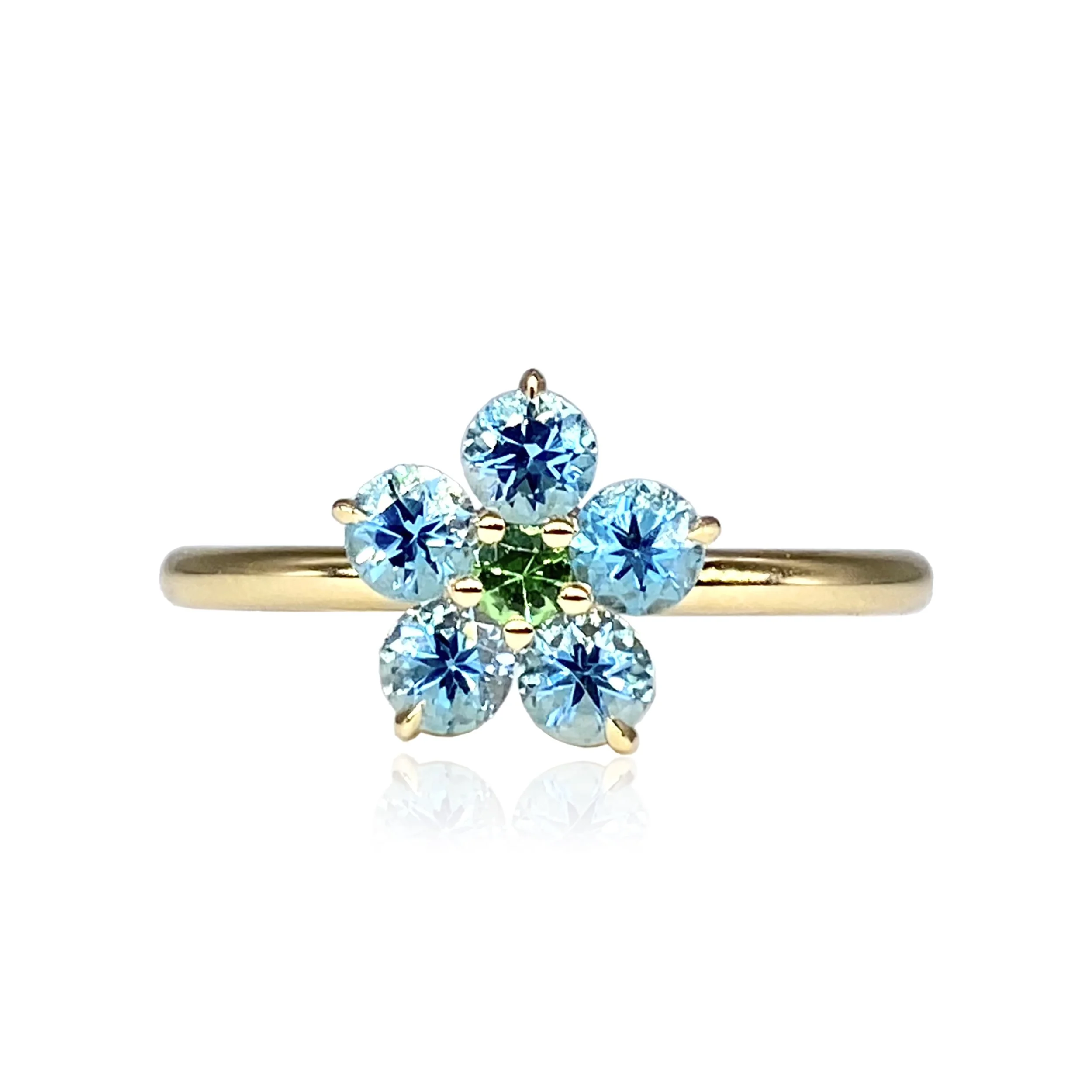 Blue Garnet Jewelry
