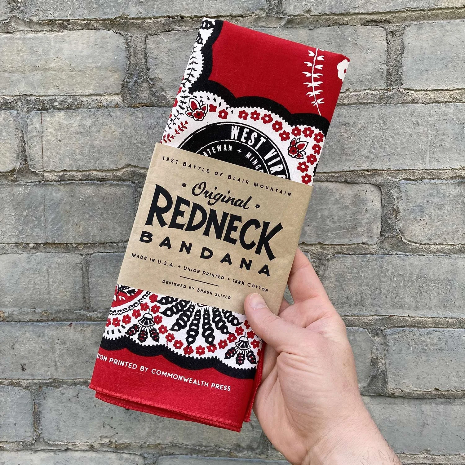 Original Redneck Bandana — West Virginia Mine Wars Museum