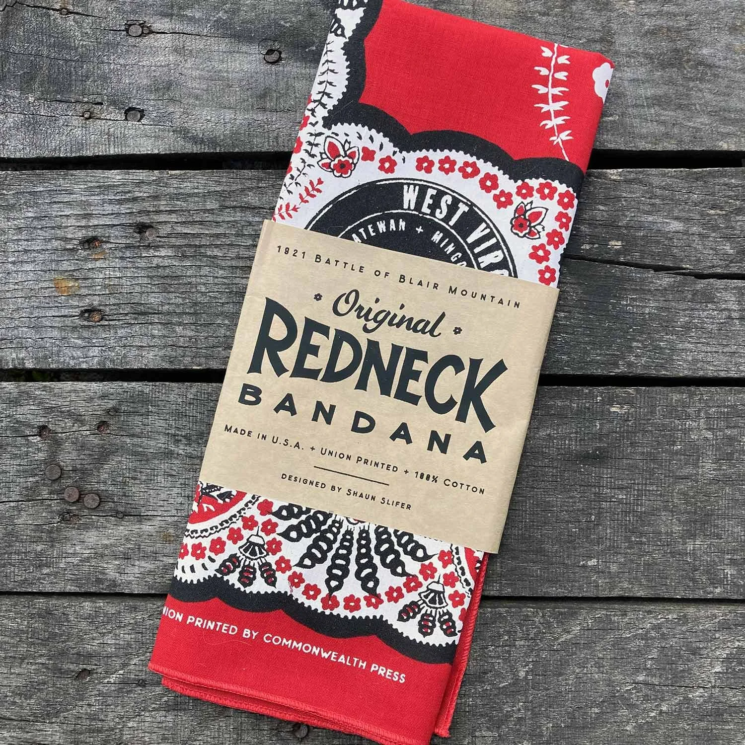 Original Redneck Bandana — West Virginia Mine Wars Museum