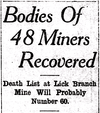 Monongah Mining Disaster and Miner's Day — West Virginia Mine Wars Museum
