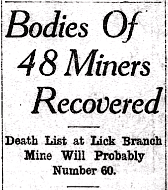 Monongah Mining Disaster and Miner's Day — West Virginia Mine Wars Museum