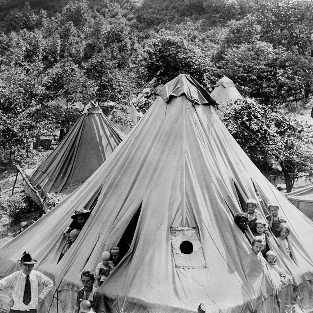 June 14, 1921: Raid of the Lick Creek Tent Colony — West Virginia Mine Wars Museum