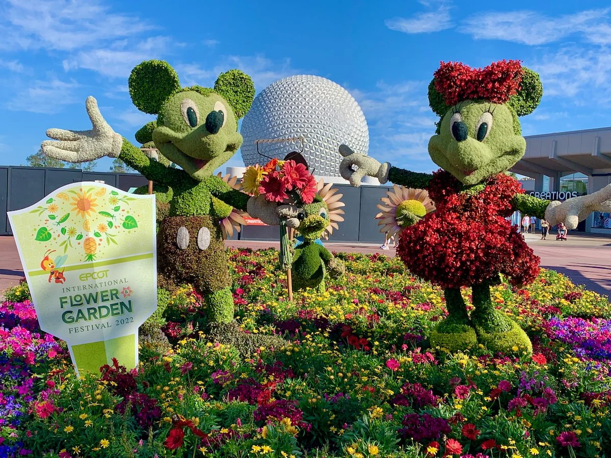 Disney World's Whimsical Gardens — Enchanted Gardens