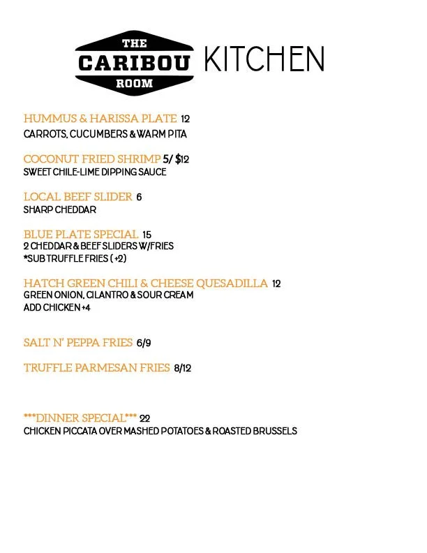 Dining — The Caribou Room