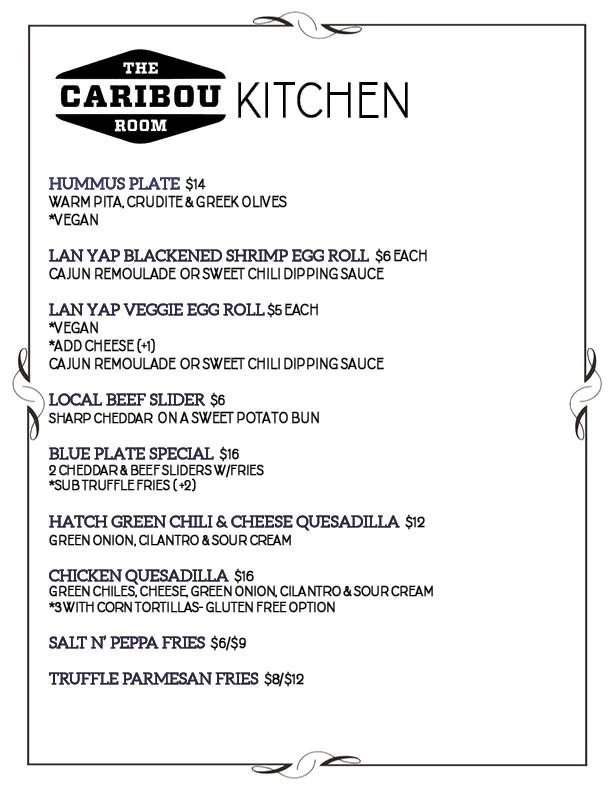 Dining — The Caribou Room