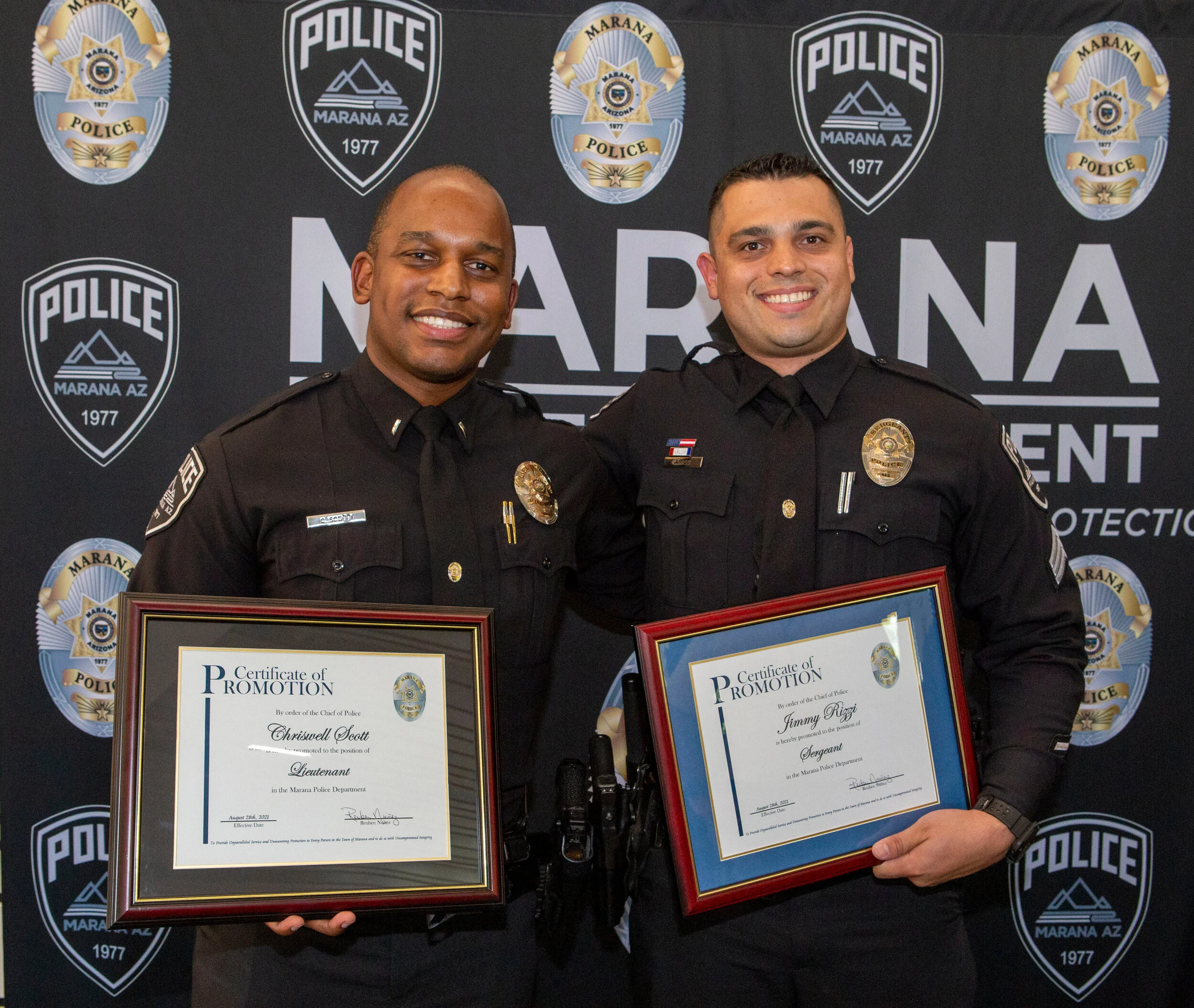 Explorer Law Enforcement Recognition Awards