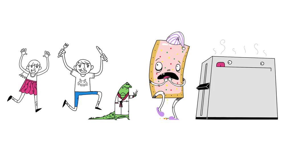 Pop Tarts Cartoon