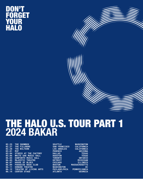 Bakar Announces 2024 North American Tour – Beyond The Watch - Toronto ...