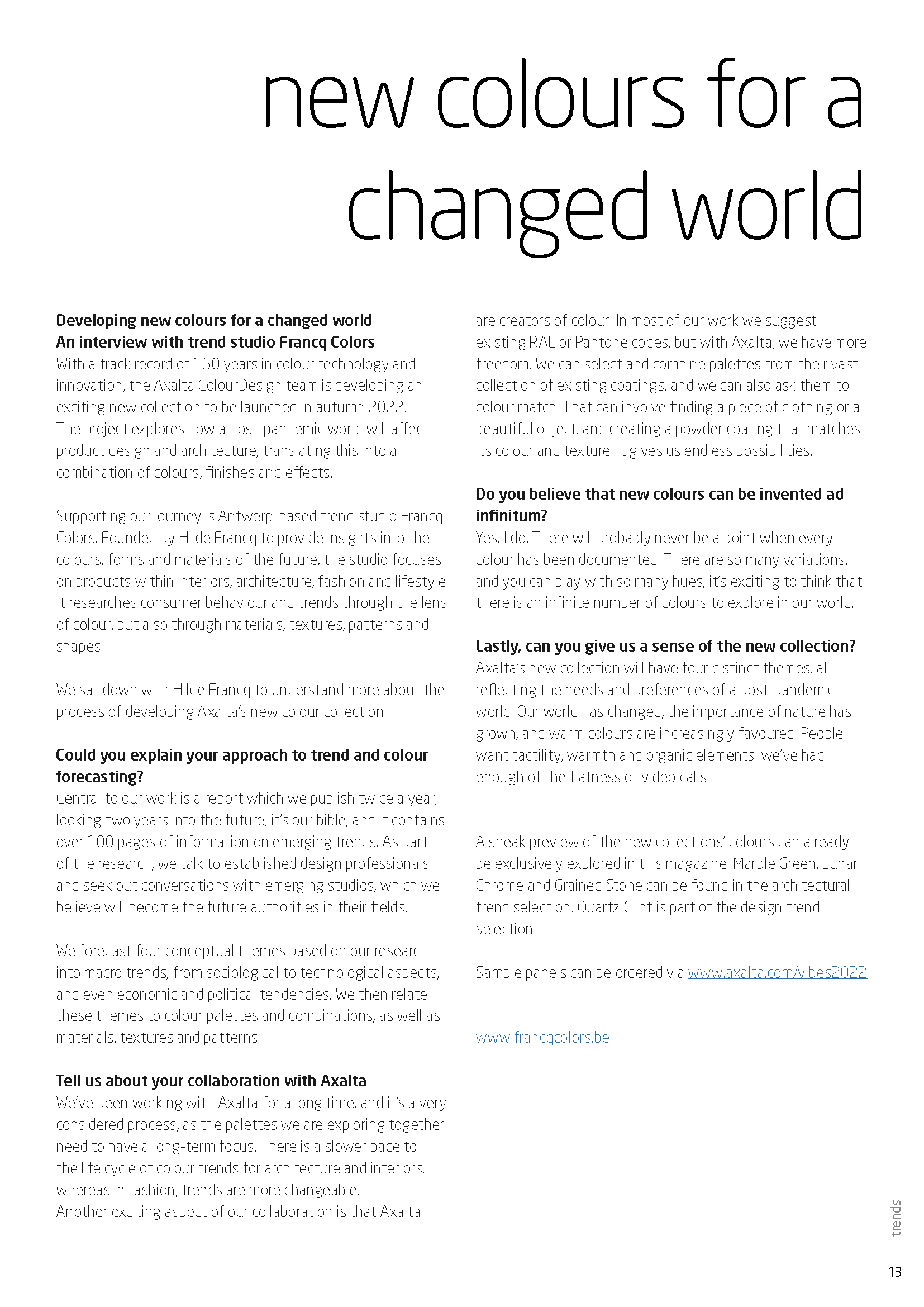 Axalta - Dubbelinterview Hilde Francq en Kerlijne Deneyer (Renson ...