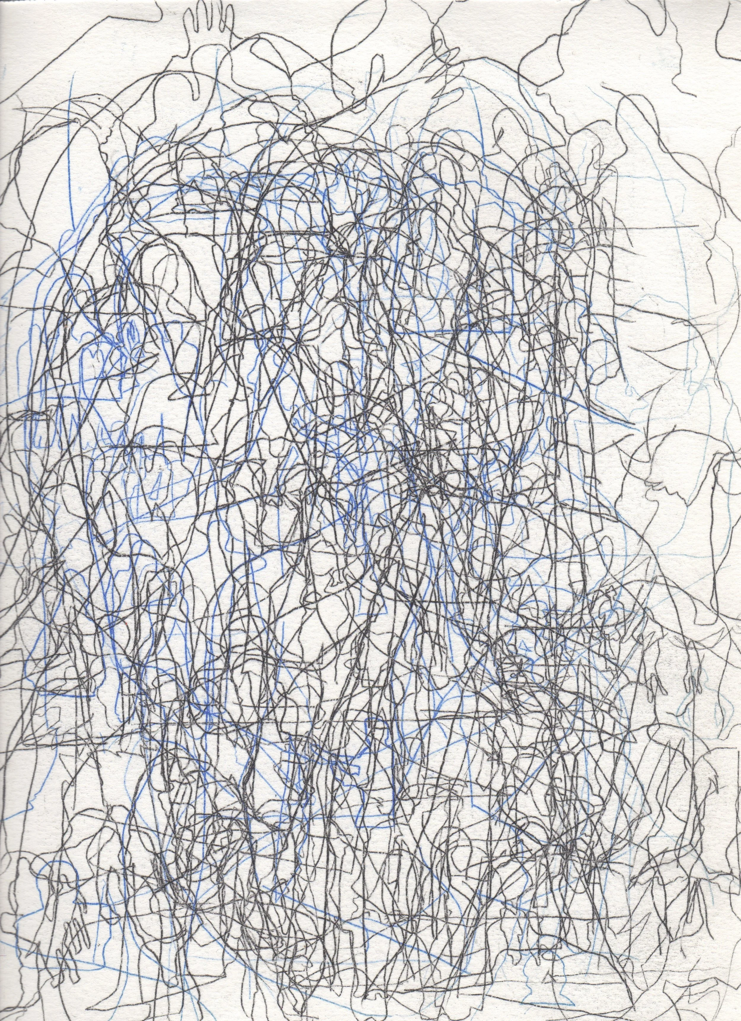 Figure/Ground Drawings — Gabrielle Jennings