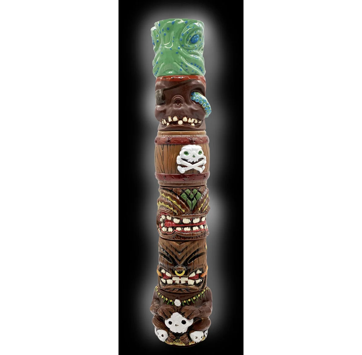 Stacker Mugs - The Pirate Island with Kraken Series — MUNKTIKI