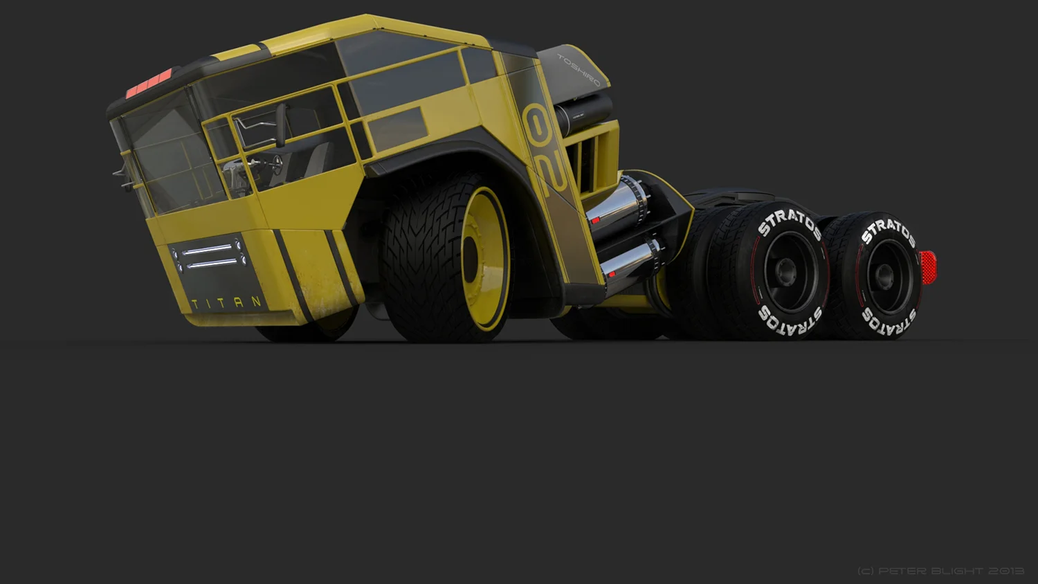 Titan — Peter Blight Concept Design